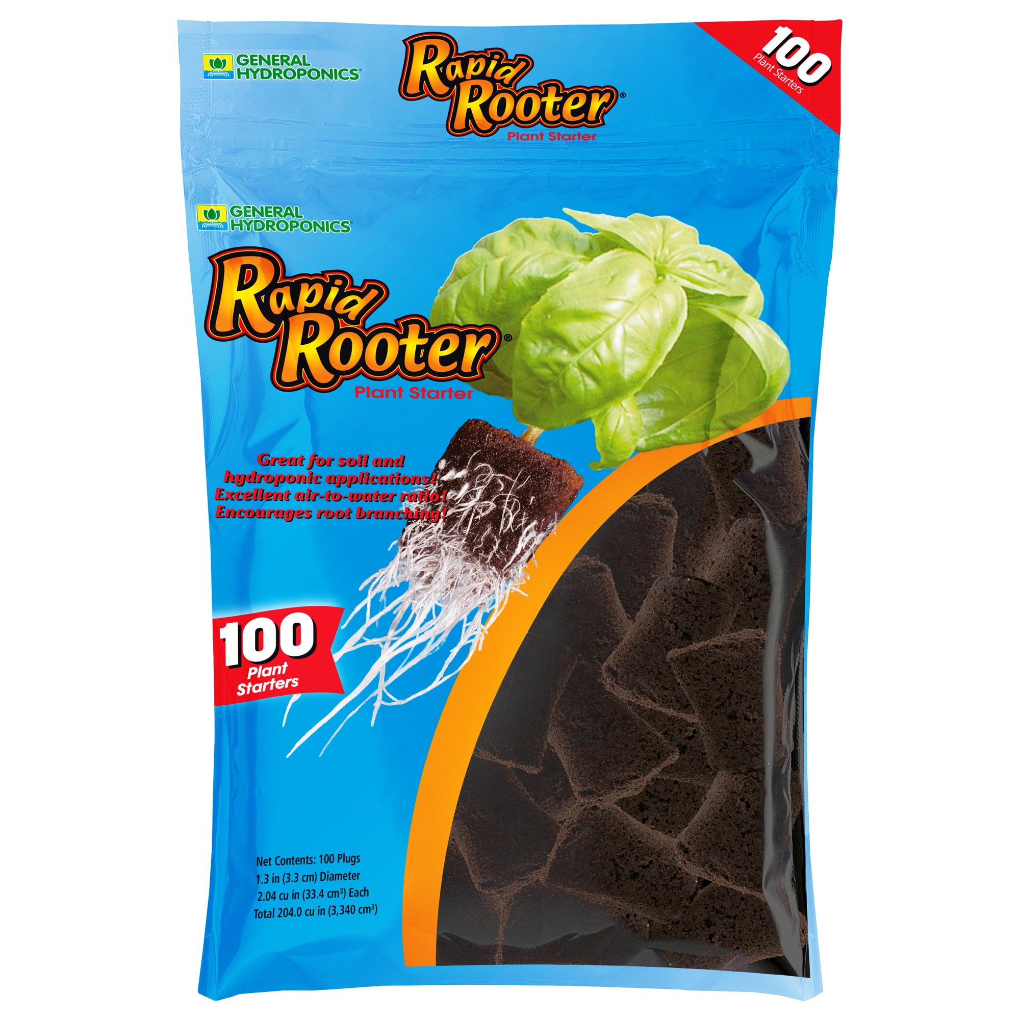 General Hydroponics Rapid Rooter Plugs - 100 Pack – IGHSUPPLY